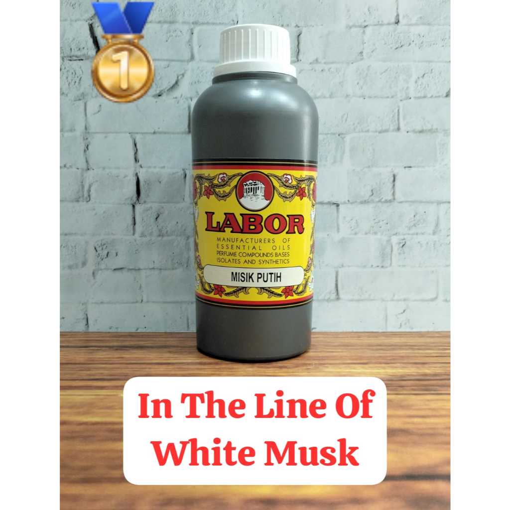 Jual MISIK PUTIH BY LABOR KEMASAN SEGEL ((500 GRAM)) SEARAH WHITE MUSK ...