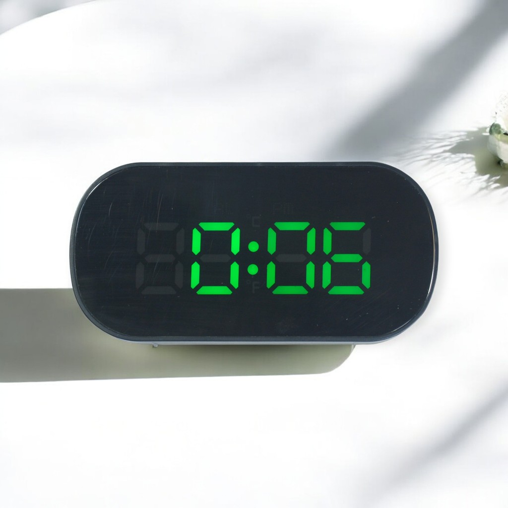 Jual ESA Jam Meja Digital Smart Alarm LED Digital Clock | Shopee Indonesia