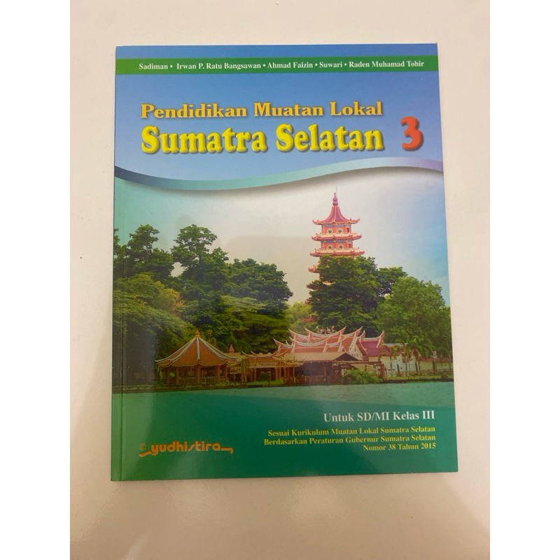Jual Buku Muatan Lokal (MULOK) Sumsel Kelas 3 SD | Shopee Indonesia