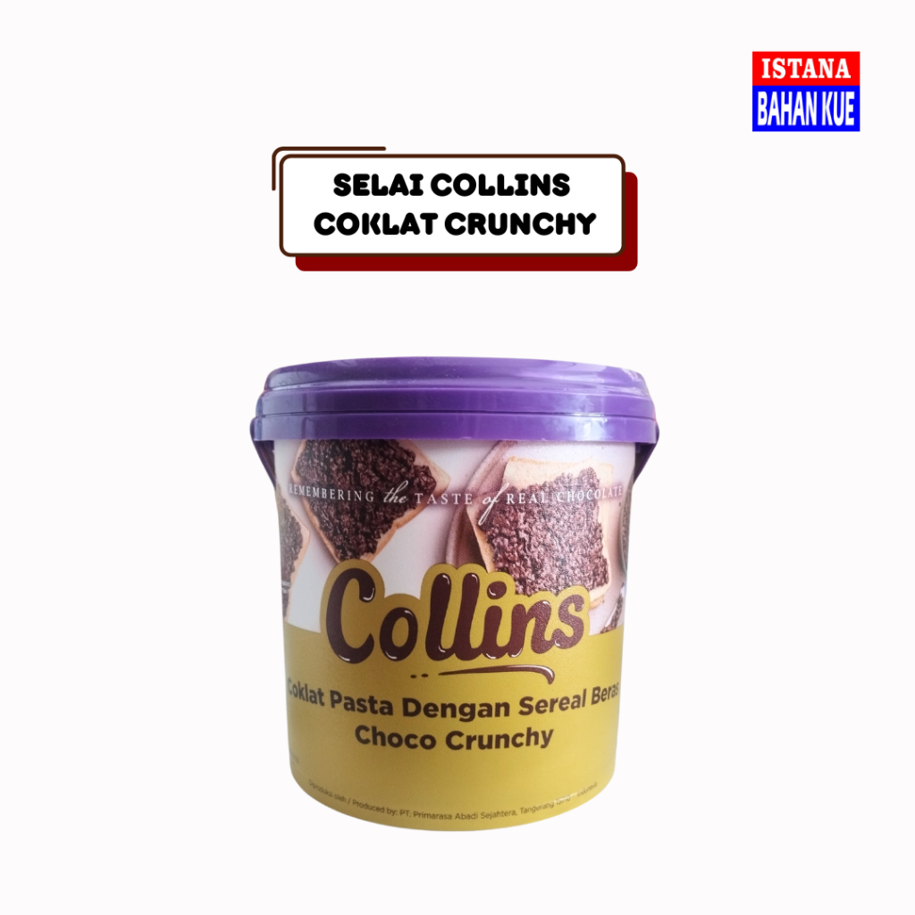Jual Selai collins coklat crunchy 1kg | Shopee Indonesia