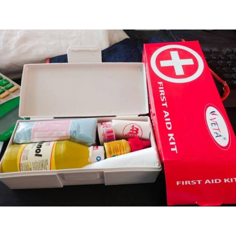 Jual KOTAK P3K MOBIL LENGKAP ISI FIRST AID KIT VETA | Shopee Indonesia