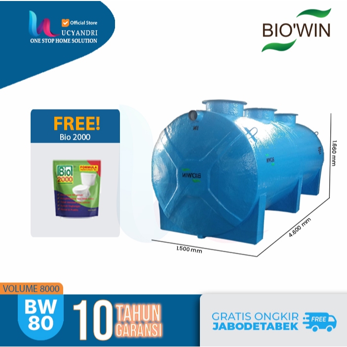 Jual Septic Tank Bio – Tangki Septic Biowin BW 80 Uk 8000 L KAPSUL ...