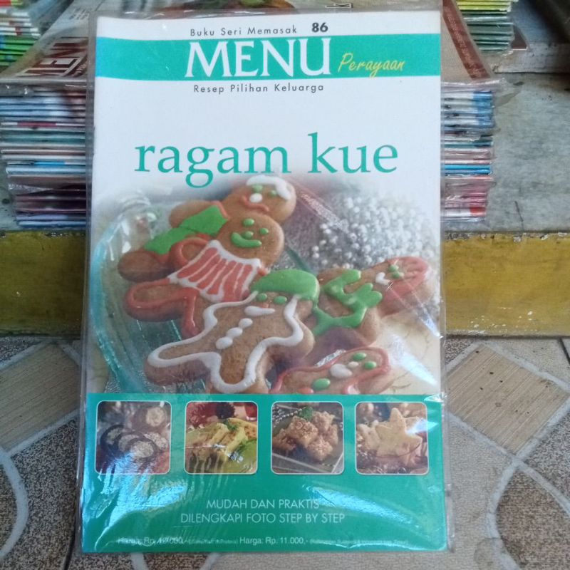 Jual Buku Masakan - Menu Perayaan Ragam Kue | Shopee Indonesia
