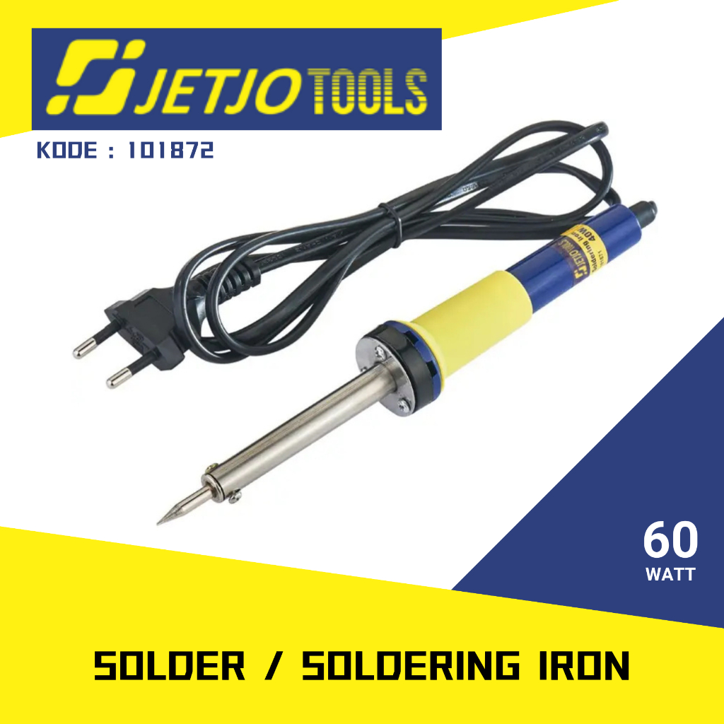 Jual JETJO TOOLS / LAKONI PRO Solder 60W / Soldering Iron 60 Watt ...