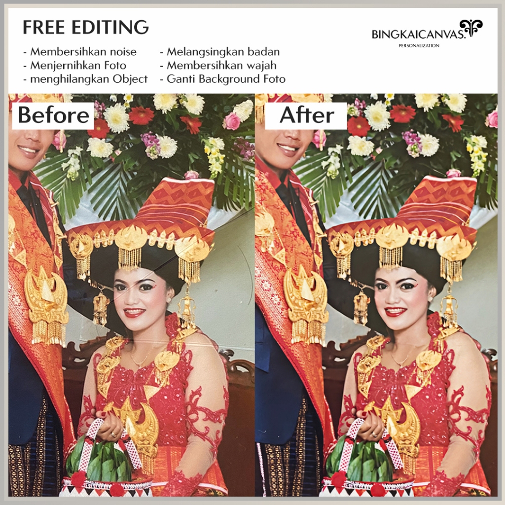 Jual Cetak Foto Kanvas / Canvas Photo Print ( sudah termasuk rangka ...