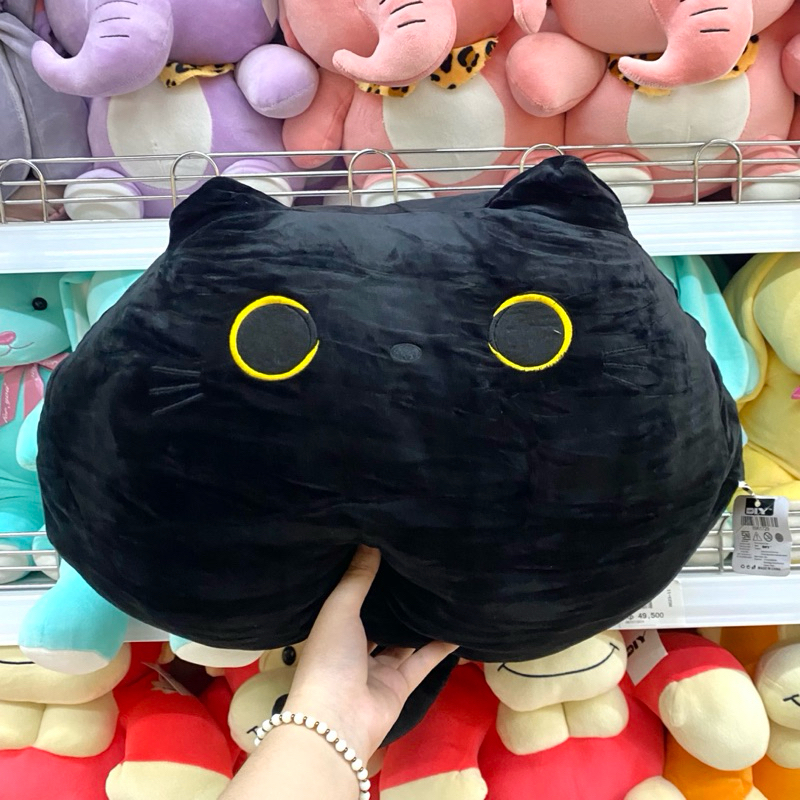 Jual Boneka plushie kucing hitam black cat kitty kitten cute squishy ...