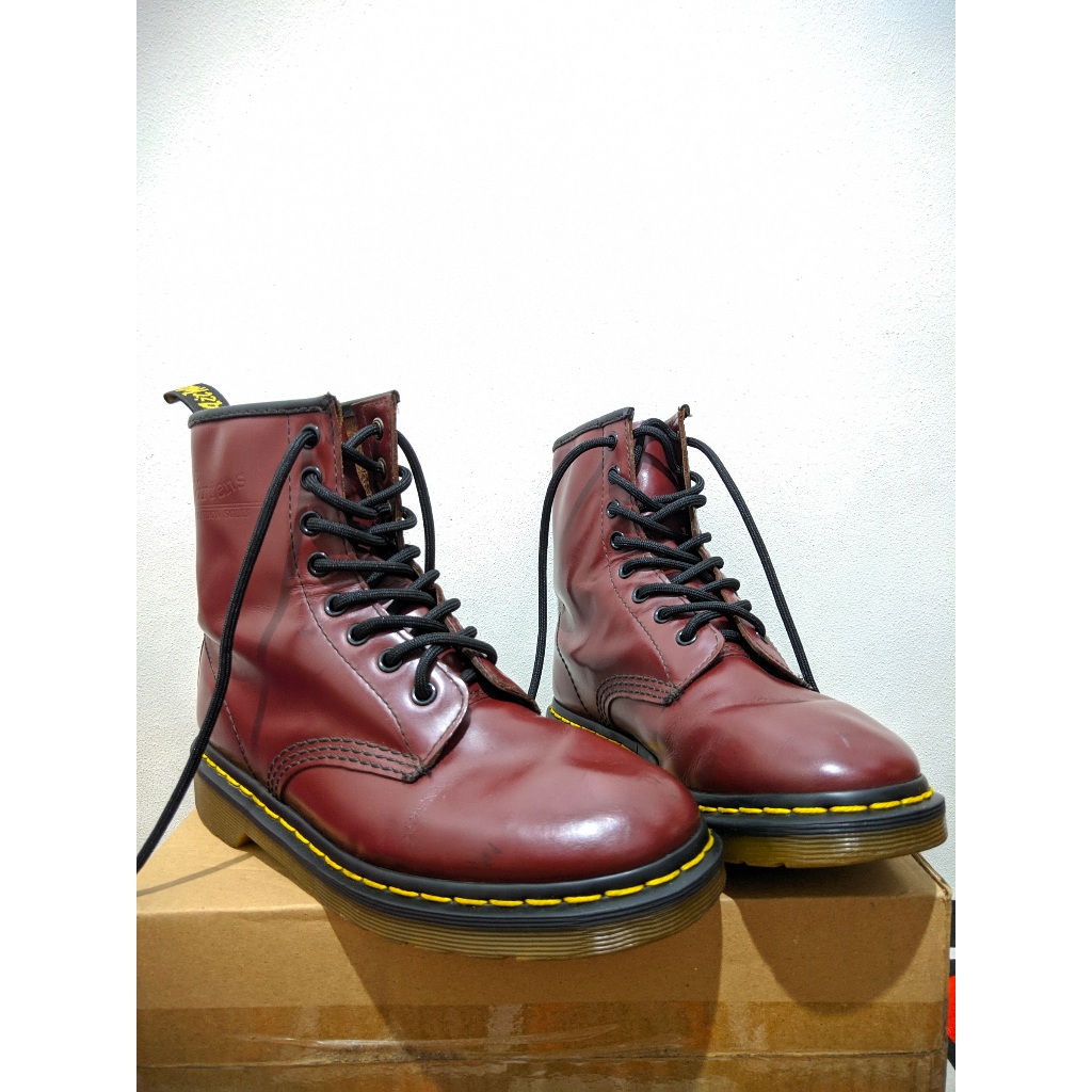 Jual Sepatu Boots/Docmart Dr Martens 1460 (Original - Second) | Shopee Indonesia