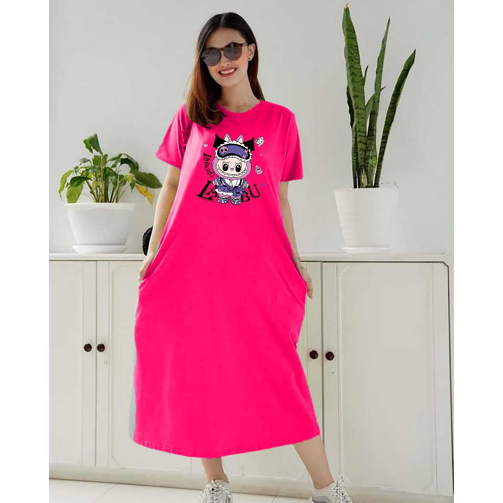 Jual LONG DRESS LABUBU CUTE | Shopee Indonesia