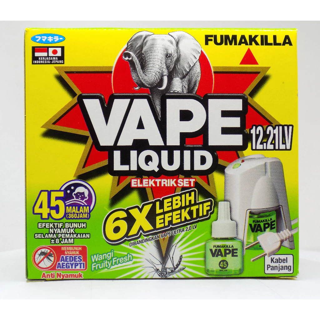 Jual FUMAKILLA Alat Elektrik Liquid SET 6x Lebih Efektif | Alat Plus ...