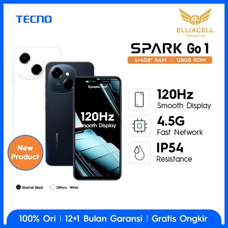 Jual TECNO SPARK GO 1 Garansi Resmi Indonesia | Shopee Indonesia