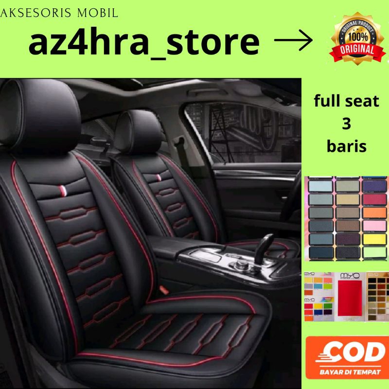 Jual sarung jok mobil Avanza Xenia 2016-2021 full seat semua baris ...