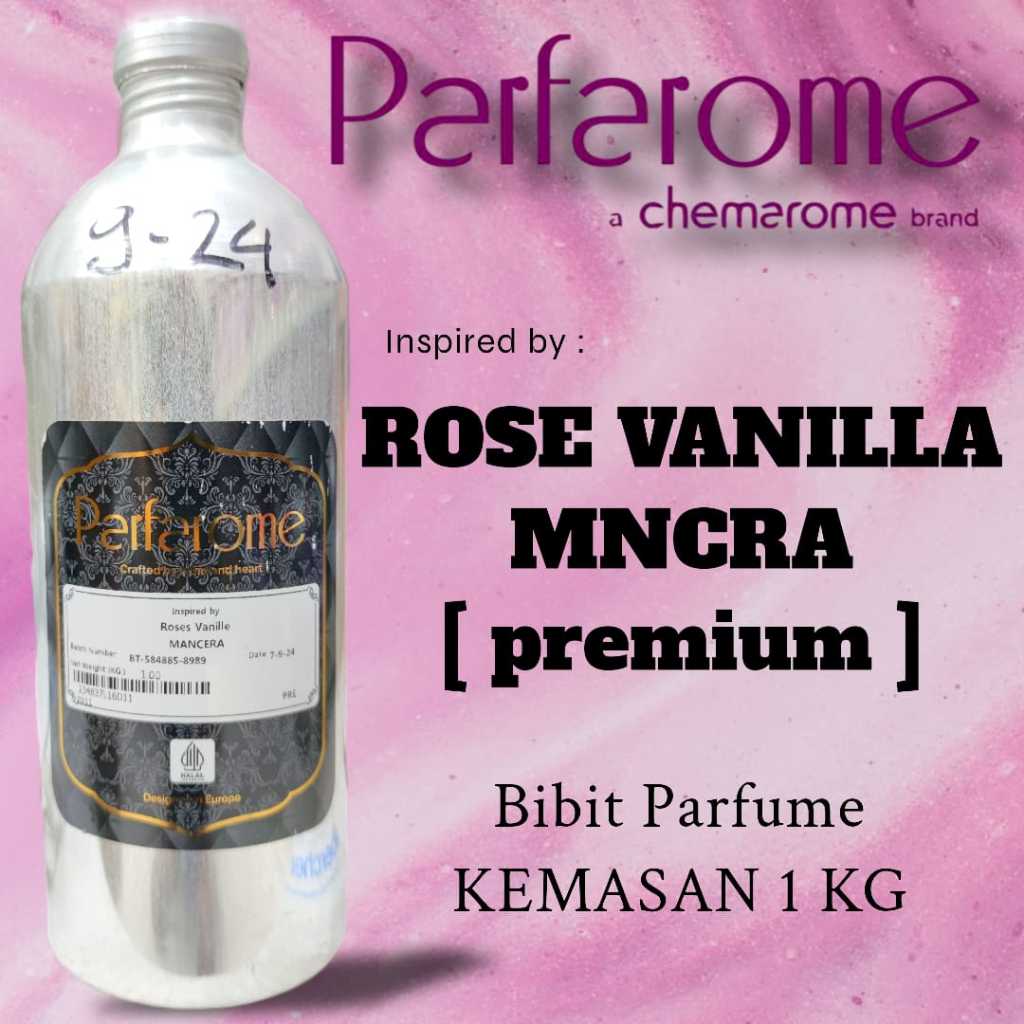 Jual Parfarome Premium - ROSE VANILLA MNCRA | Bibit parfume murni segel ...