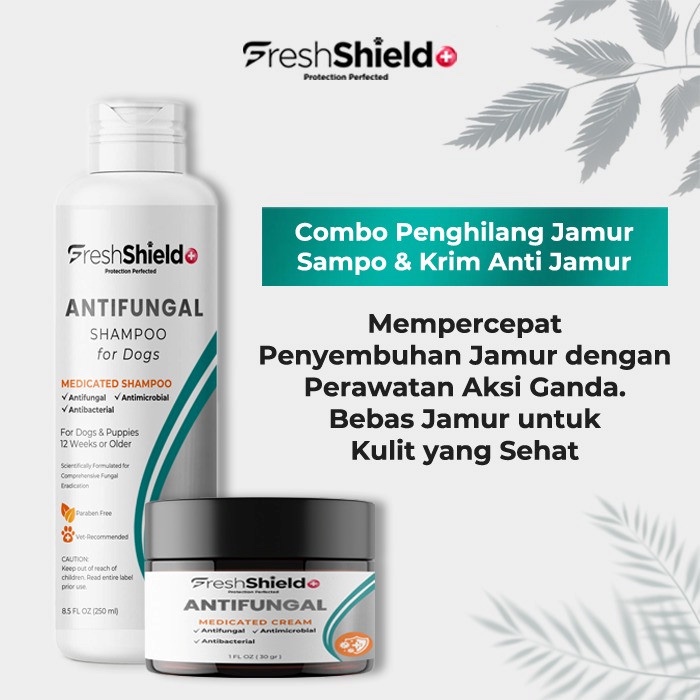 Jual Fresh Shield+ Duo Pack Antifungal Medicated Cream & Antifungal ...