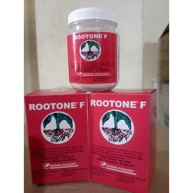 Jual ROOTONE F hormon tumbuh tanaman 100 gram | Shopee Indonesia