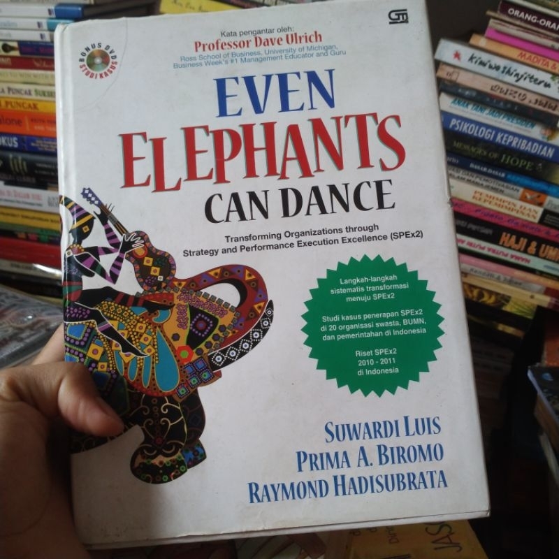 Jual buku even elephant can dance transforming organization through ...