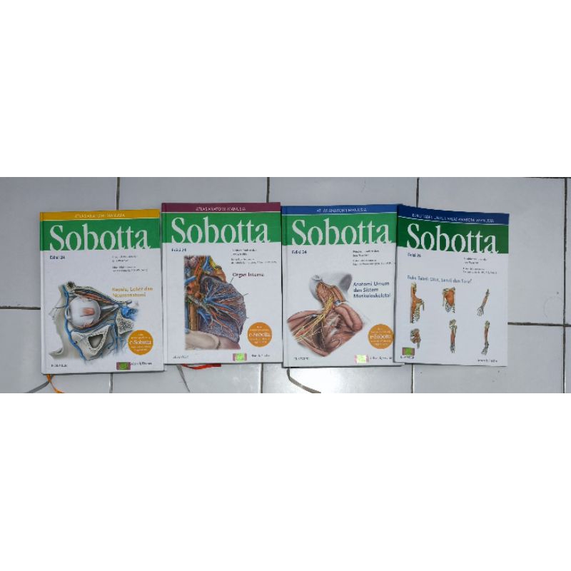 Jual [ORIGINAL] PRELOVED Sobotta Atlas Anatomi Manusia Edisi 24 ...
