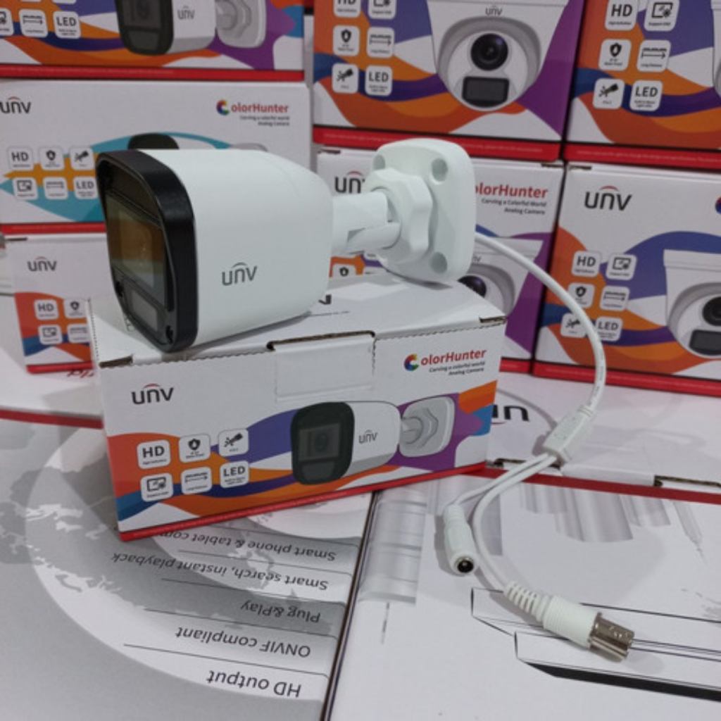 Jual Camera CCTV Uniview Outdoor B112-F40-W ColorVu Bullet Camera UNV ...