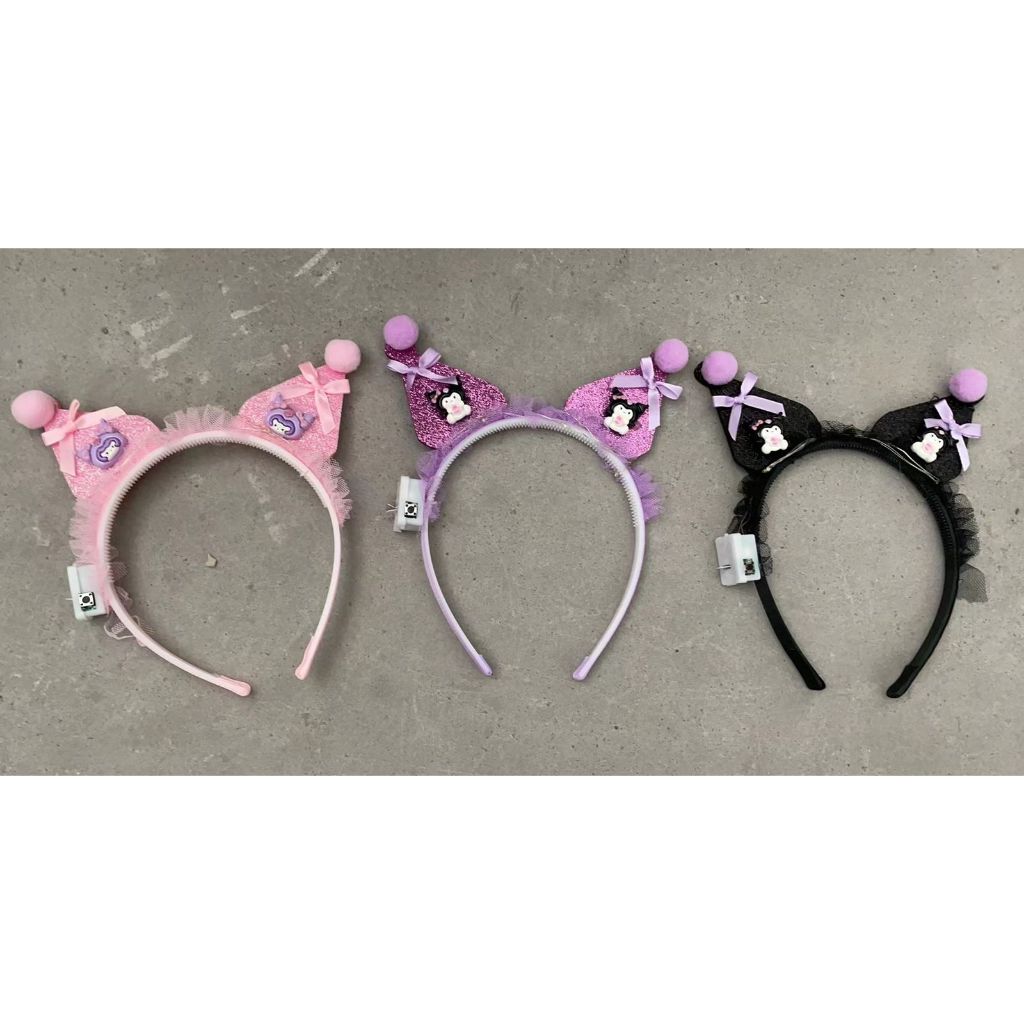 Jual SANRIO UNIQUE BANDO ANAK LUCU KUROMI / BANDO KUROMI | Shopee Indonesia