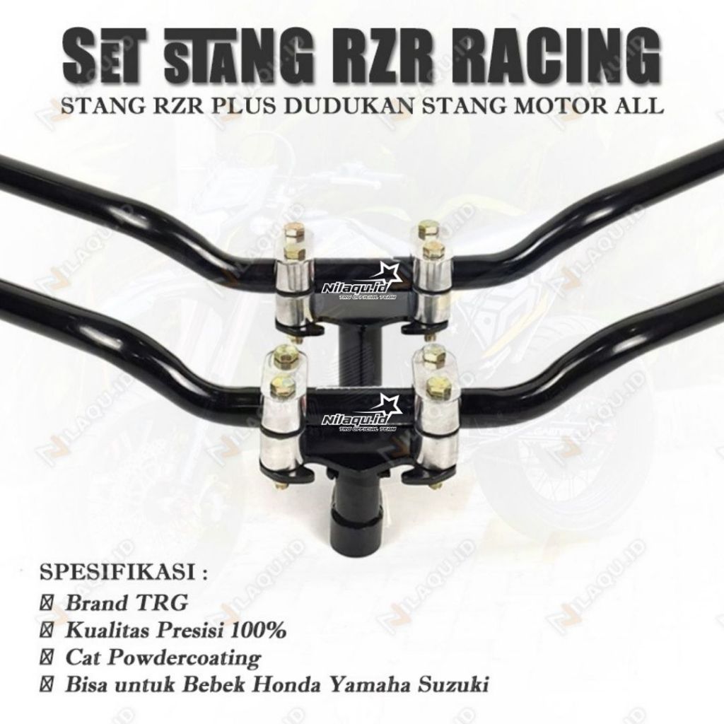 Jual Stang rzr full set bracket dudukan setang rzr plus raiser stang ...