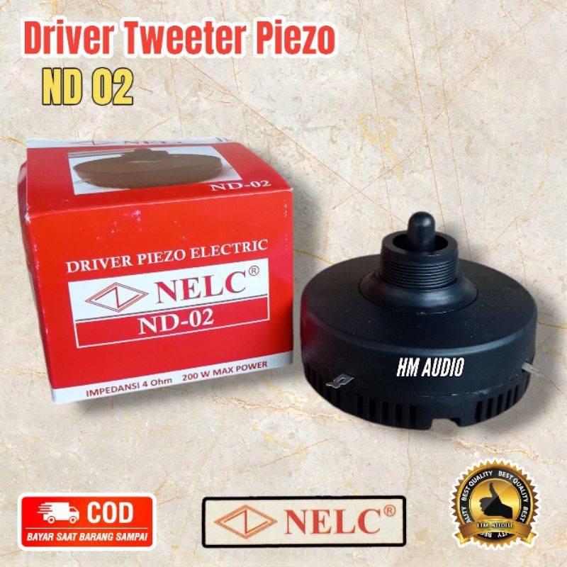 Jual Driver Tweeter NELC ND-02 Piezo elektric Twiter drat | Shopee ...