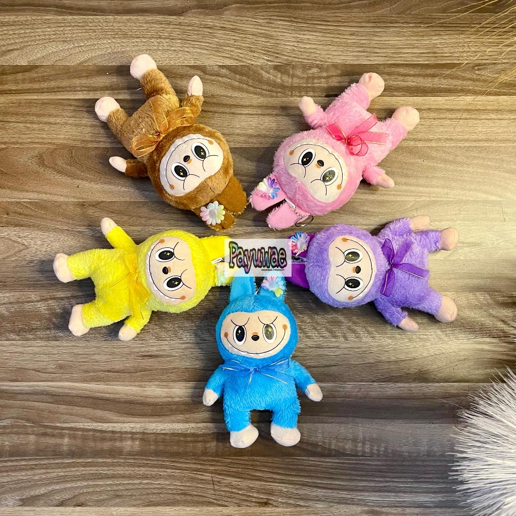 Jual GANTUNGAN KUNCI BONEKA LABUBU ASLI ORIGINAL PAKAI RING RANTAI KAIN ...
