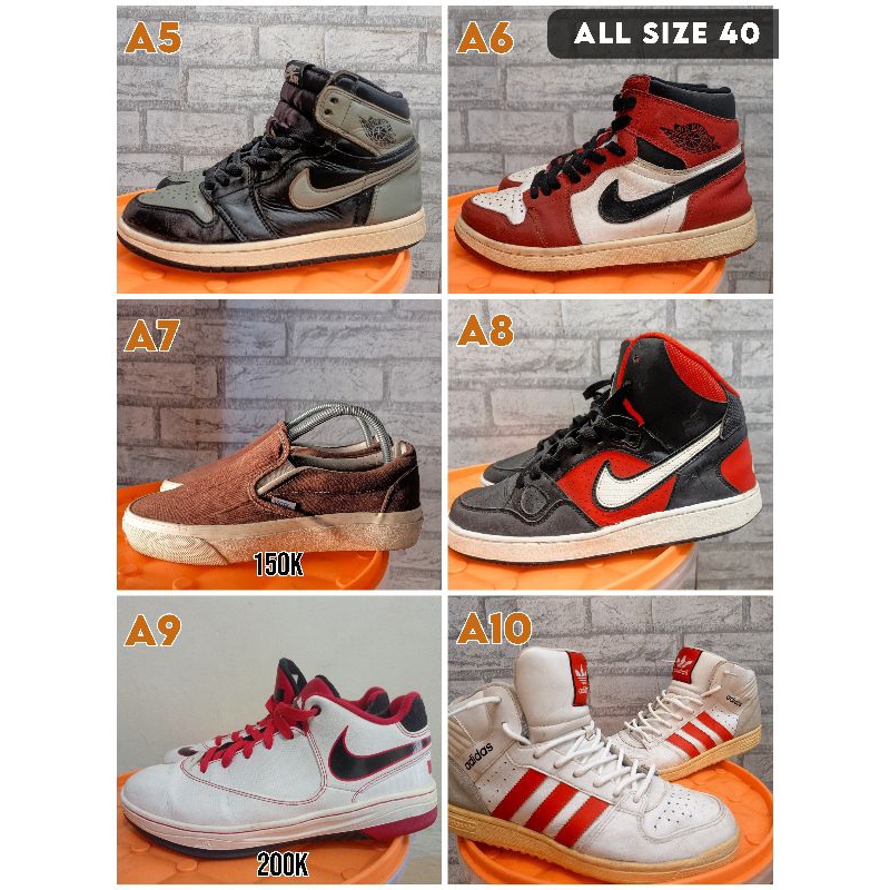 Jual sepatu second brand | Shopee Indonesia