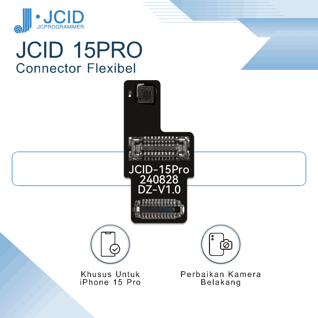 Jual FLEXIBLE JCID 15PRO REAR CAMERA TAG-ON REPAIR FPC ORIGINAL ...