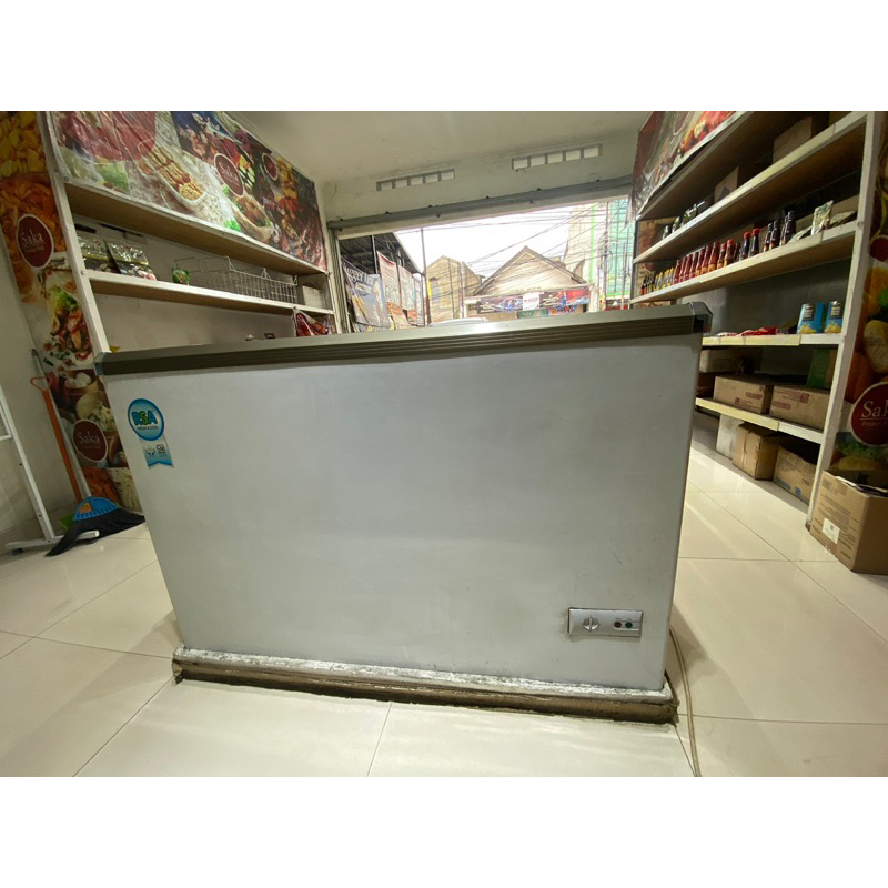 Jual Freezer Second Kaca Geser RSA 320 / Freezer Preloved / Freezer ...