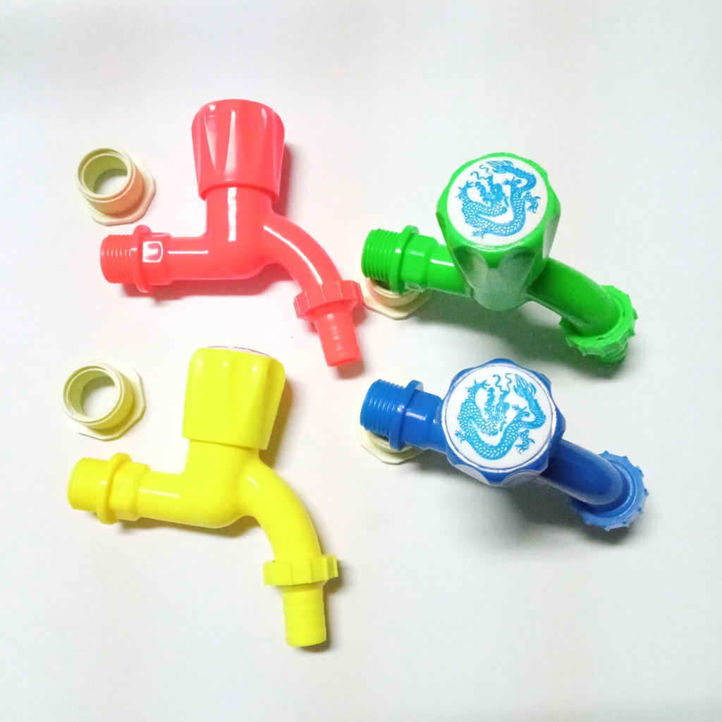 Jual Keran kran air Plastik Putar Naga Tembok model taman ada corong ...