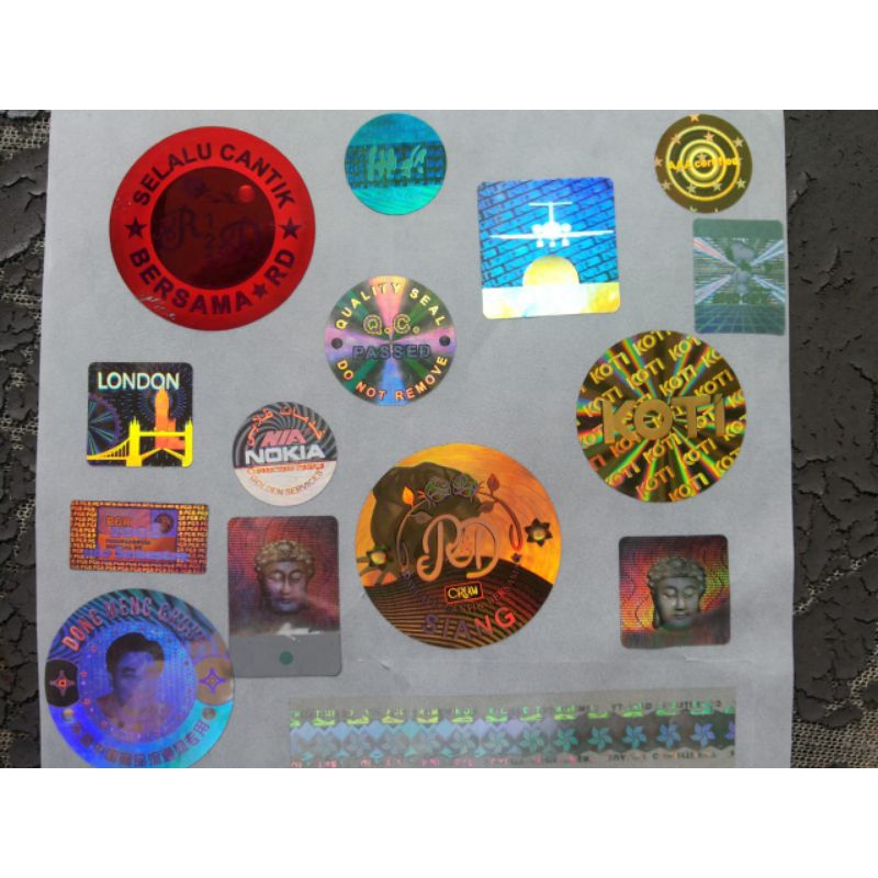 Jual Stiker Hologram 3D Custom Design | Shopee Indonesia