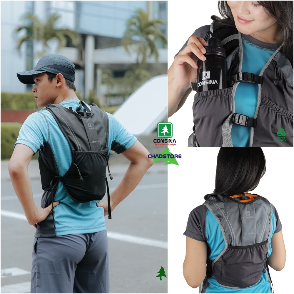 Jual Running Vest Rompi Lari Consina Cadence Hydropack | Shopee Indonesia
