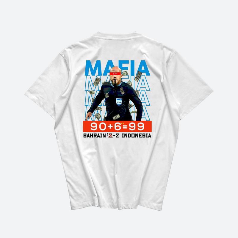 Jual Kaos Mafia Wasit 90 + 6 V2 / Baju T-shrit Mafia Wasit Viral ...