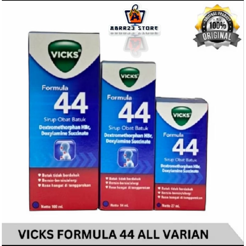 Jual Vicks Formula 44 Syrup Obat Batuk | Shopee Indonesia