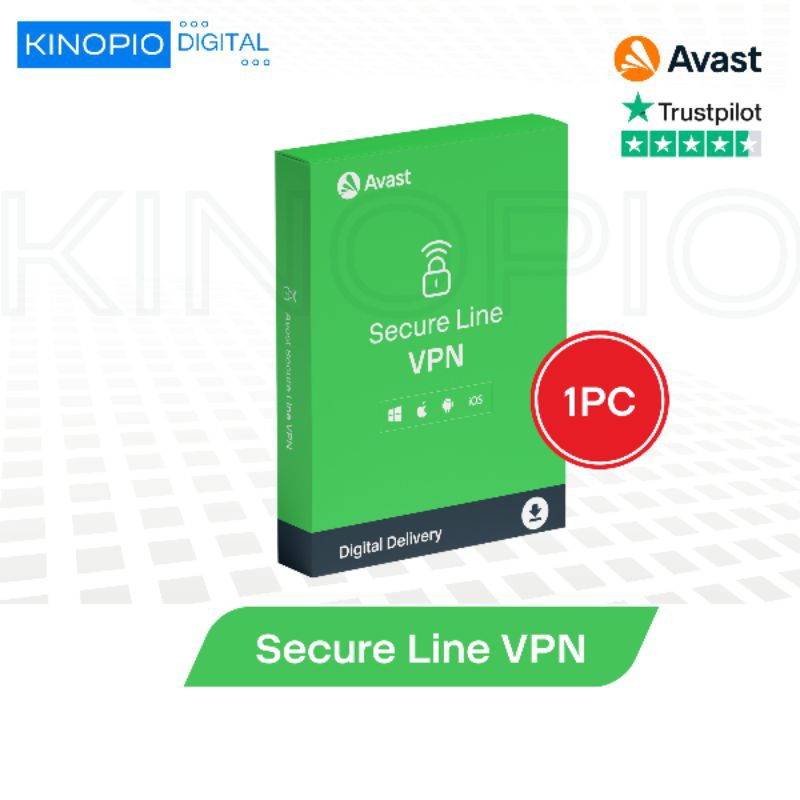 Jual [ VPN ] Avast Secure Line VPN ( 1 Year ) - Security Without Limits ...