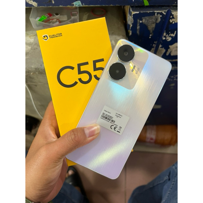 Jual Realme C55 ram 8/256 second fullset resmi original | Shopee Indonesia
