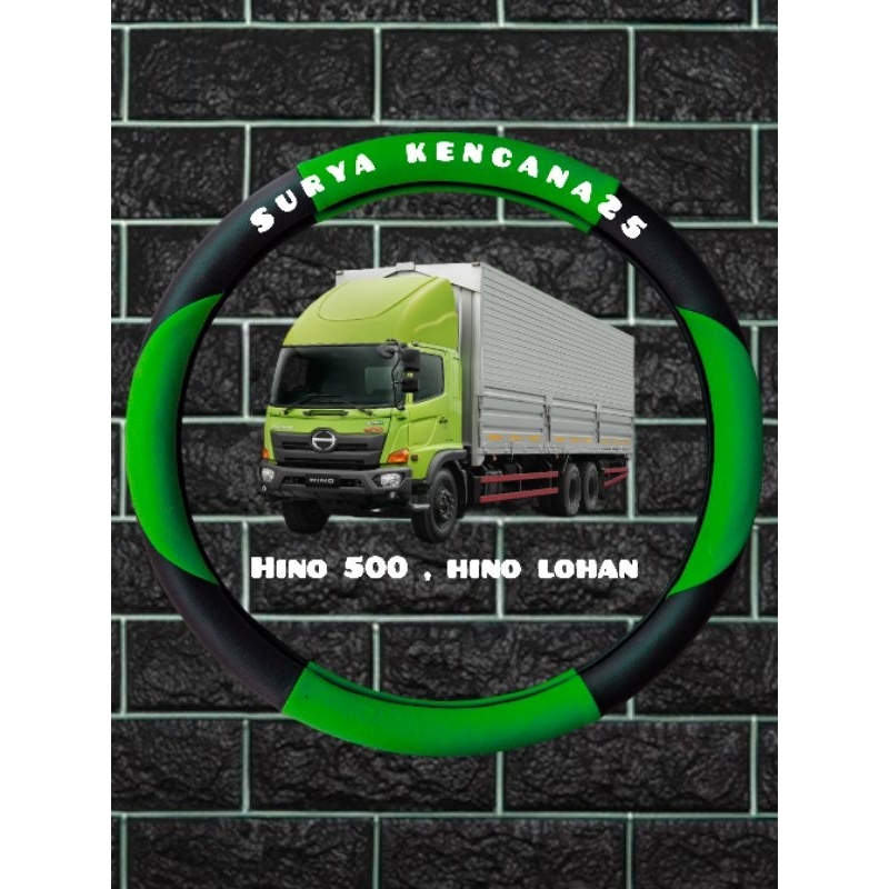 Jual sarung setir mobil truk hino 500 cover pelindung stir truk hino ...