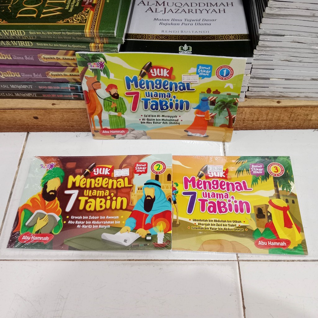 Jual Buku Anak Mengenal 7 Ulama Tabi'in (1 Set 3 Jilid) | Shopee Indonesia
