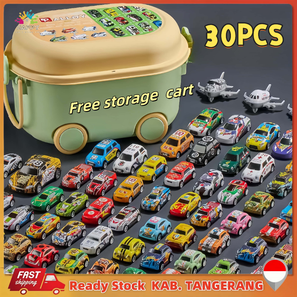 Jual （COD）Mobil Balap Mainan Mini Tarik Kembali Edisi Kolektor 20/30 ...