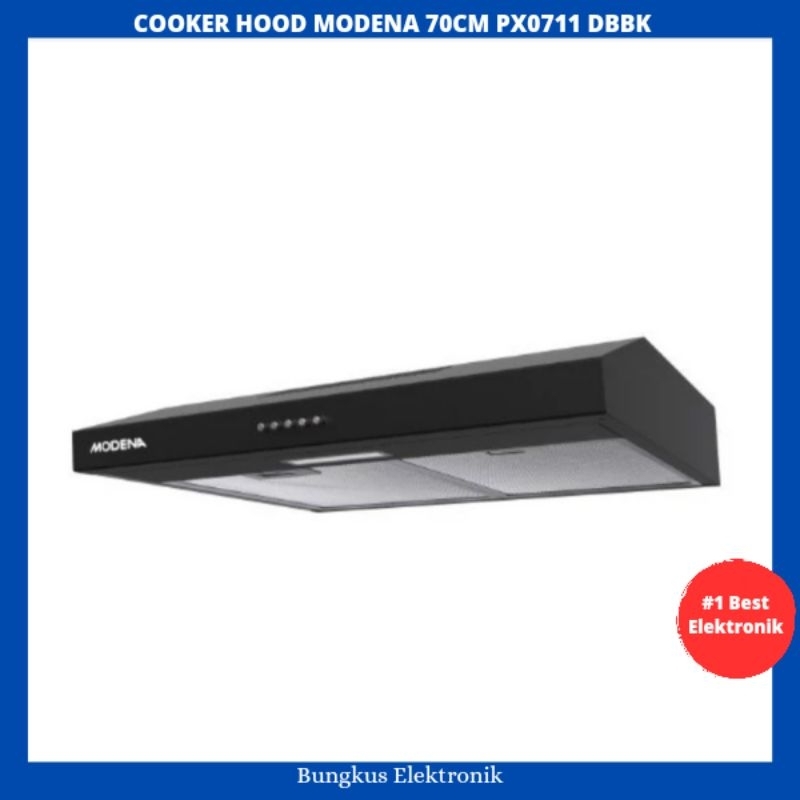 Jual COOKER HOOD MODENA 70CM PX0711 DBBK TUDUNG PENGHISAP ASAP MODENA | Shopee Indonesia