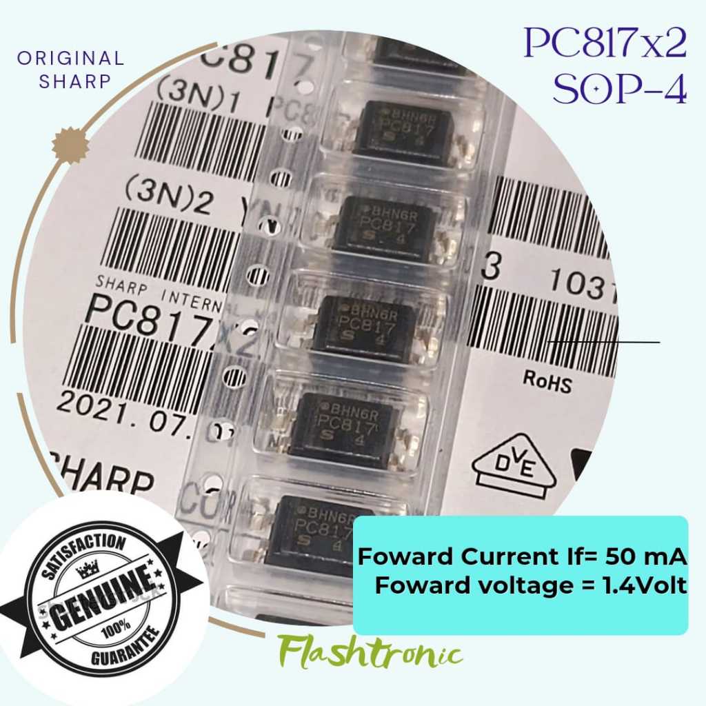 Jual PC 817 PC817 PC817C SOP-4 | Shopee Indonesia