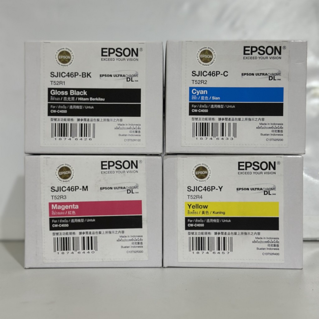 Jual Tinta Epson SJIC46P SJIC 46P untuk Printer Epson ColorWorks CW4050 ...