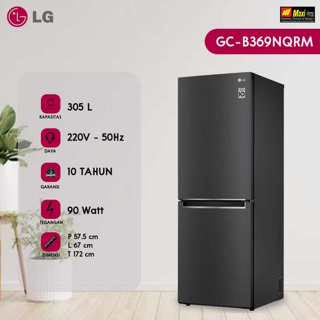 Jual LG Kulkas 2 pintu Top Freezer 547L GN-C702HQCL - Garansi Resmi ...