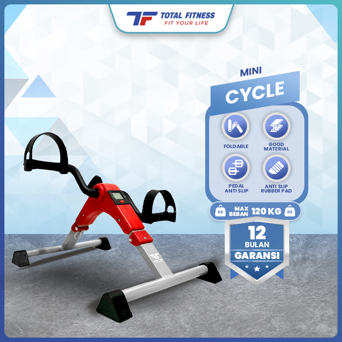 Jual Sepeda Statis - Terapi Portable Mini Bike TB-901 Total Fitness ...