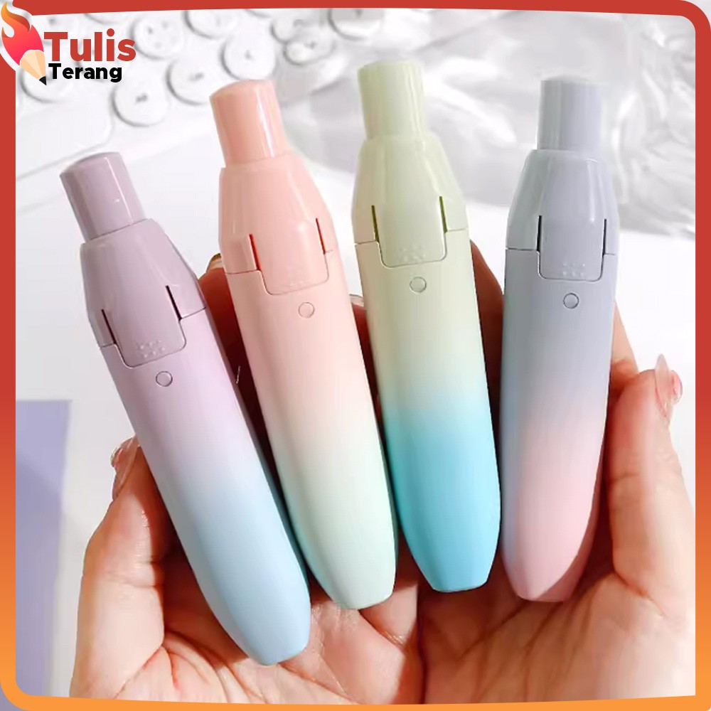 Jual Tip X Kertas Gradasi Warna Pastel Aesthetic / Tip Ex Roll Two Tone ...
