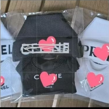 Jual [ready] Baju labubu hitam / putih | Shopee Indonesia