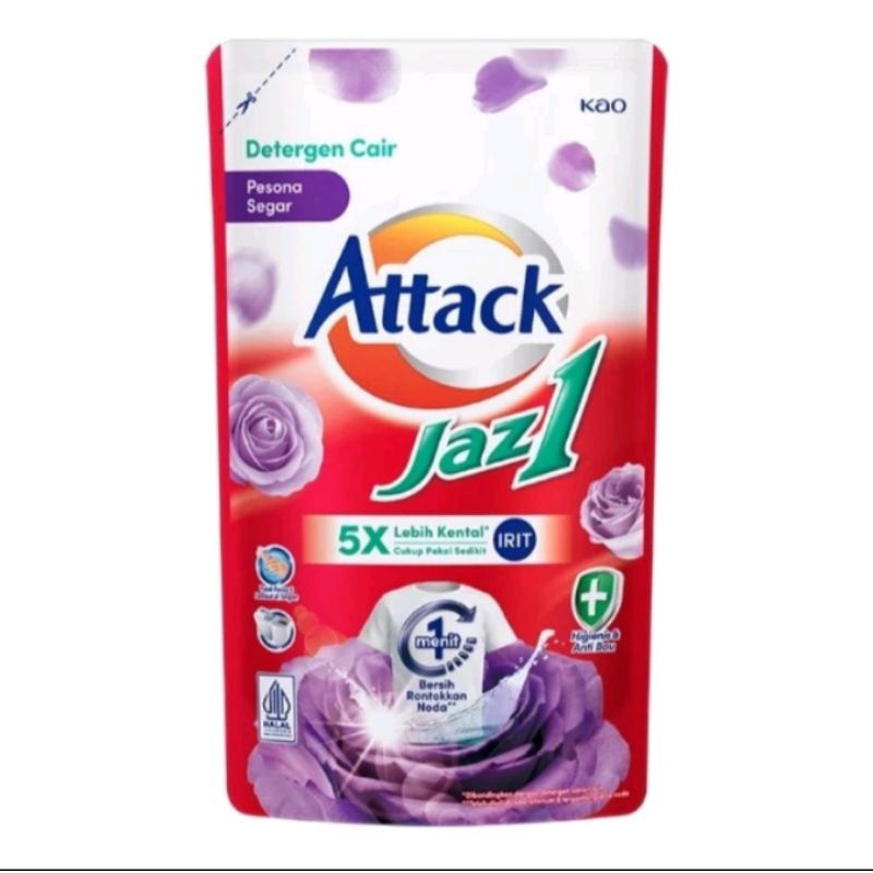 Jual Attack detergen cair pesona segar 700g | Shopee Indonesia