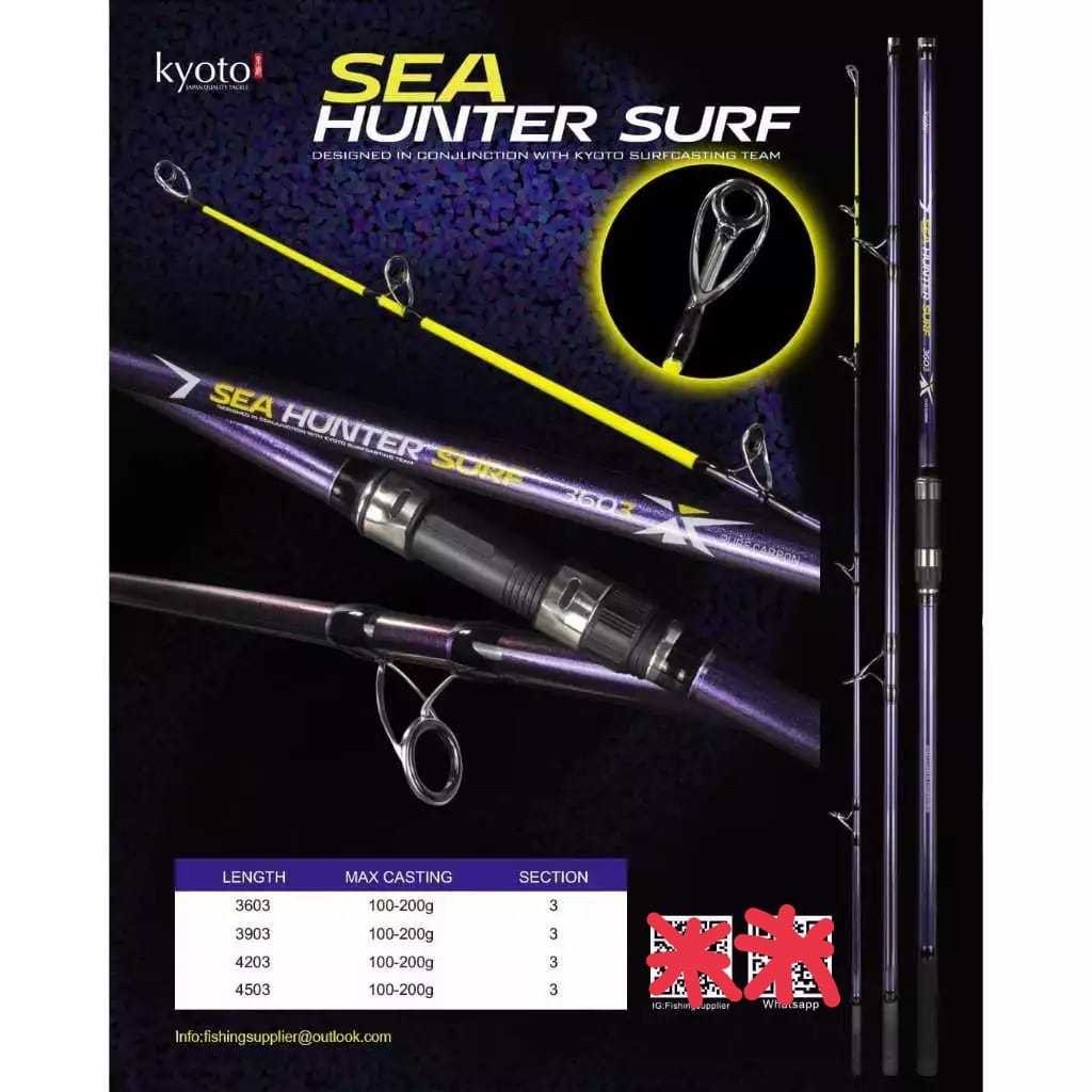 Jual JORAN SURF KYOTO SEA HUNTER SURF JORAN SAMBUNG 3 PURE CARBON 360 ...