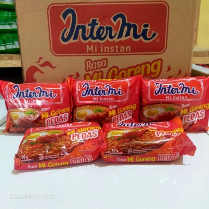 Jual paket hemat 5 bks intermie pedas / mie goreng / intermie | Shopee ... Jual paket hemat 5 bks intermie pedas / mie goreng / intermie | Shopee ...