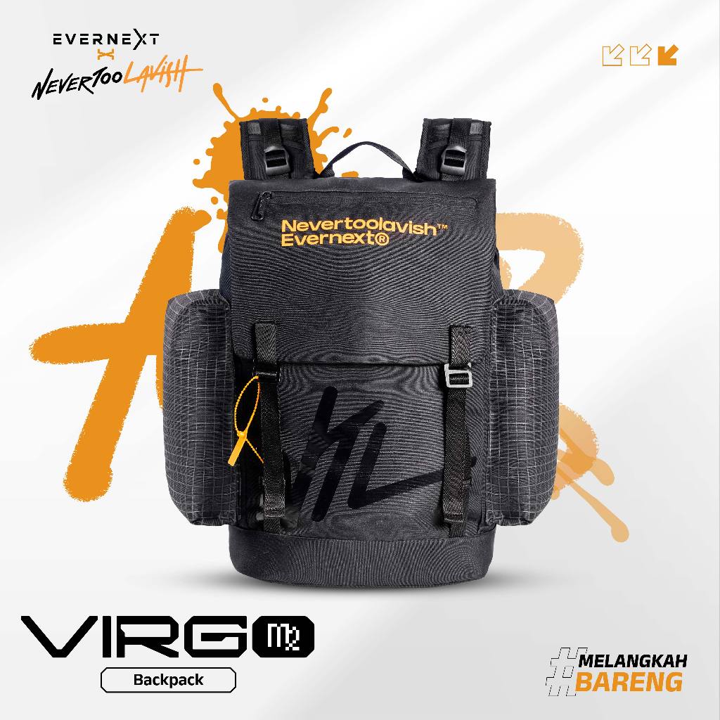 Jual Evernext x NeverTooLavish - Tas Ransel Pria Backpack Laptop Pria ...