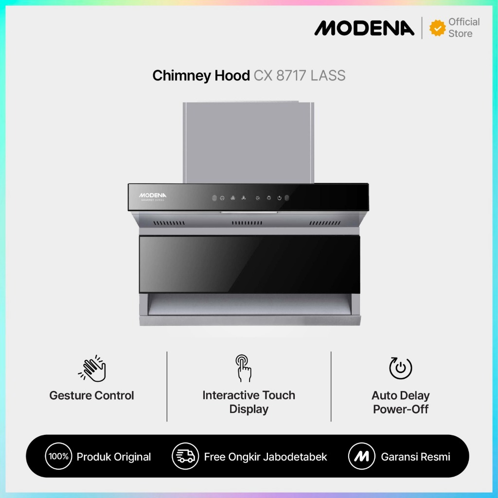 Jual MODENA Chimney Hood - CX 8717 LASS | Shopee Indonesia